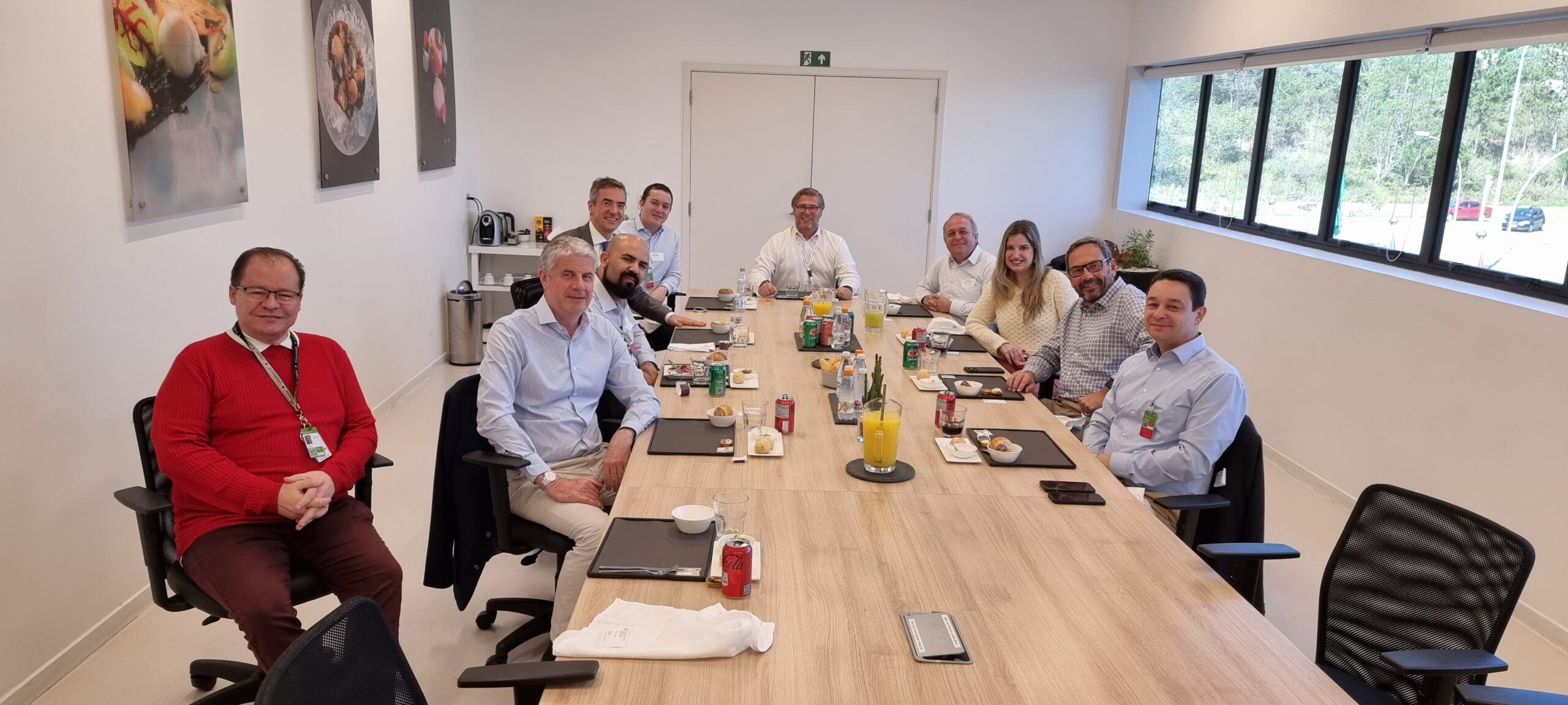 Visita às instalações da Gate Gourmet e almoço Business Class da SWISS ...